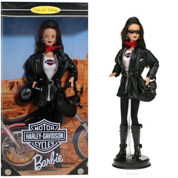 Harley-Davidson | Other | Harleydavidson Barbie Doll 3 Brunette ...